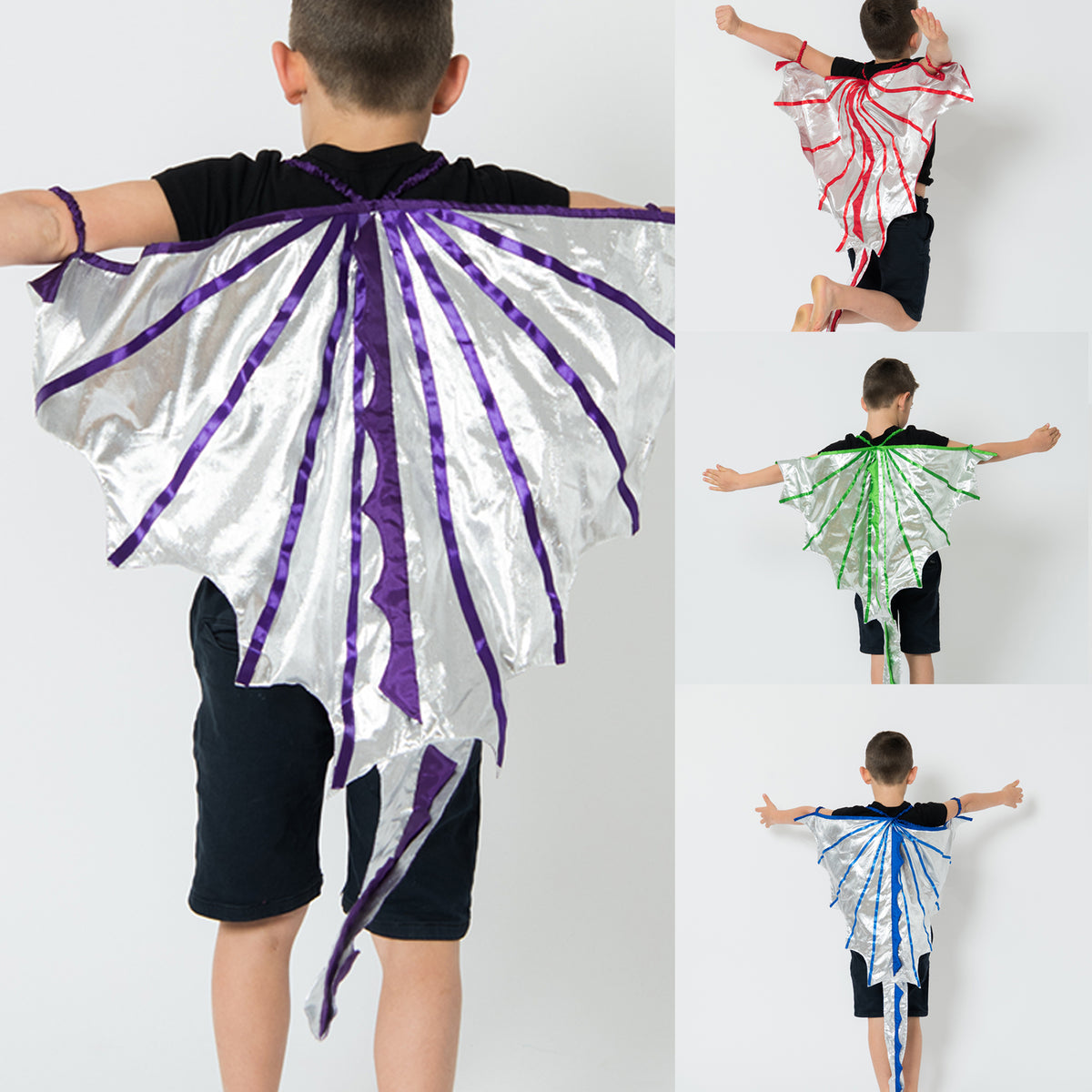Dragon Trainer Cape - Green, Blue, Purple or Red | Dress up Clothes for ...