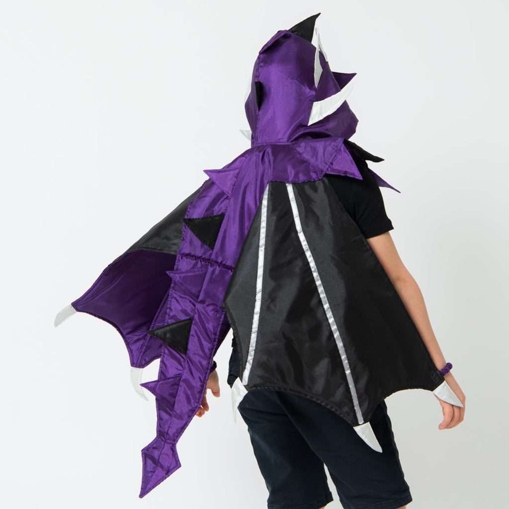 Fire Dragon Cape Red & Gold | Dress up Clothes for Kids